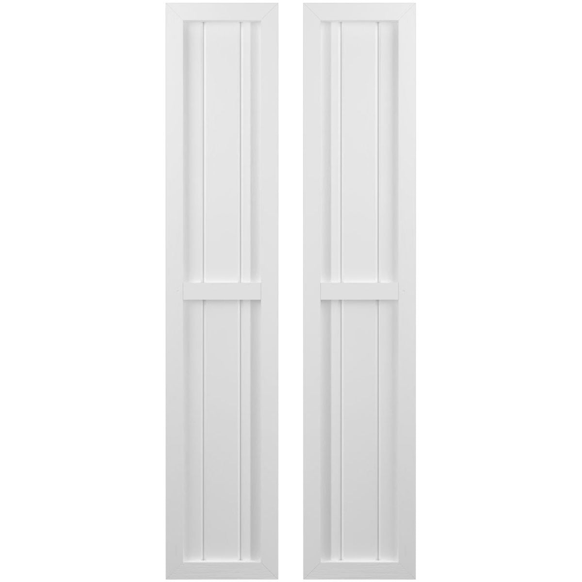 Ekena Millwork 10 1/2"W x 81"H Americraft Three Board Exterior Real ...