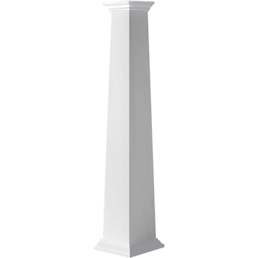Ekena Millwork 6"W x 8'H Craftsman Classic Square Non-Tapered, Raised ...