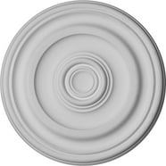 10"OD x 3 1/2"ID x 3/4"P Baltimore Thermoformed PVC Ceiling Medallion ...