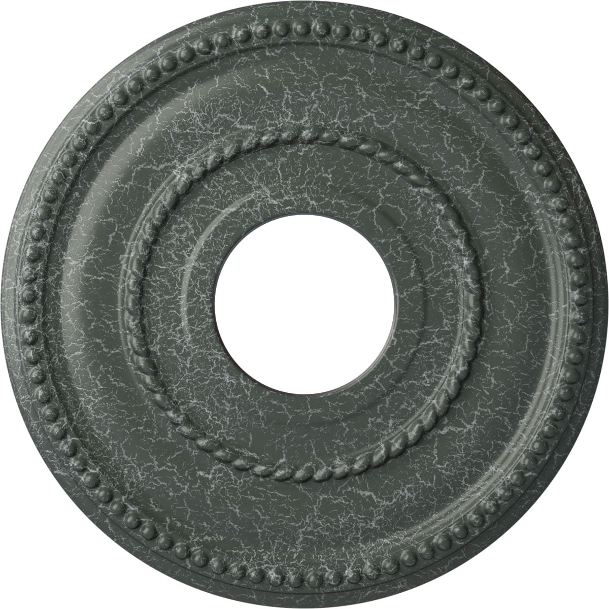 Ekena Millwork 12 1/8"OD x 3 5/8"ID x 3/4"P Valeriano Ceiling Medallion ...