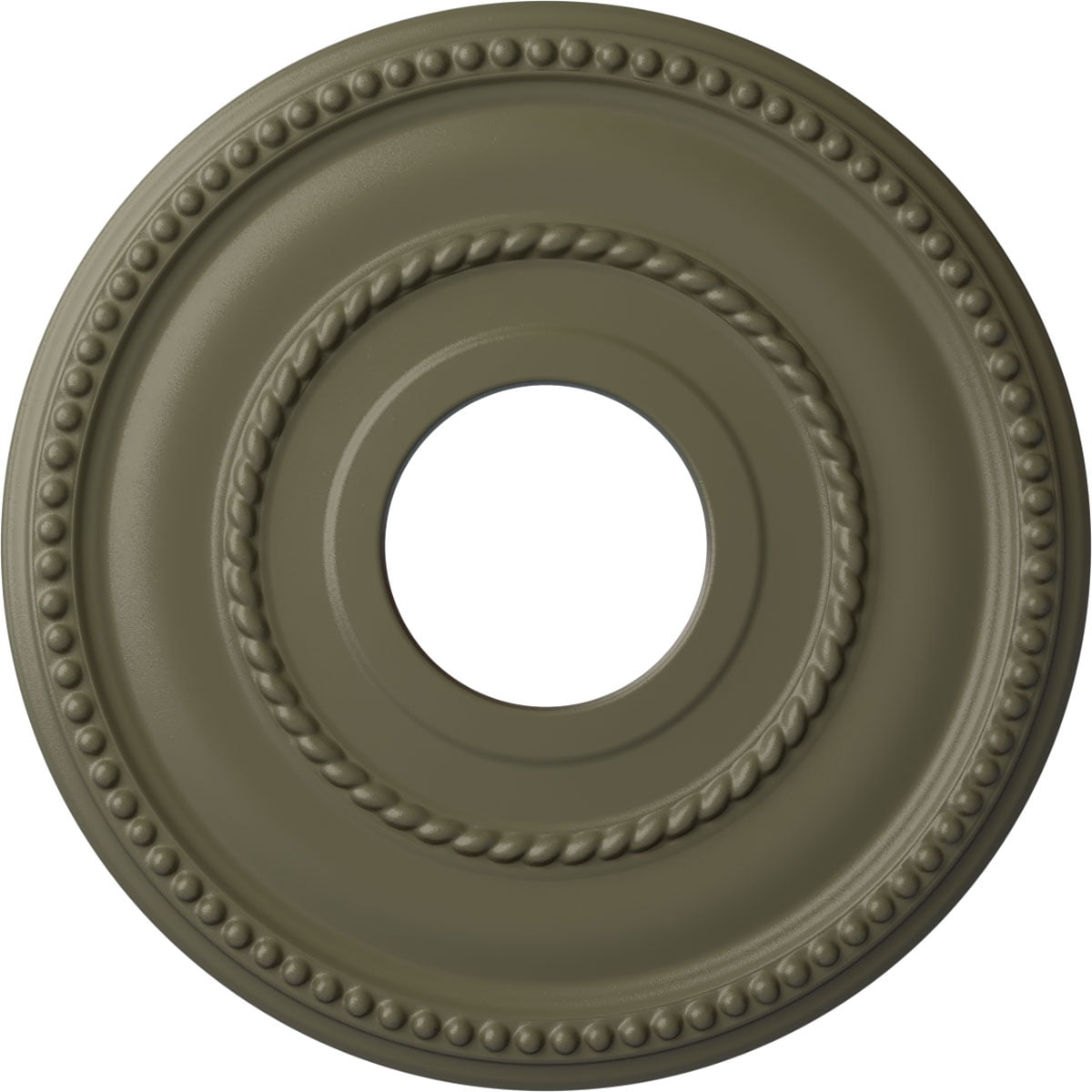 Ekena Millwork 12 1/8"OD x 3 5/8"ID x 3/4"P Valeriano Ceiling Medallion ...
