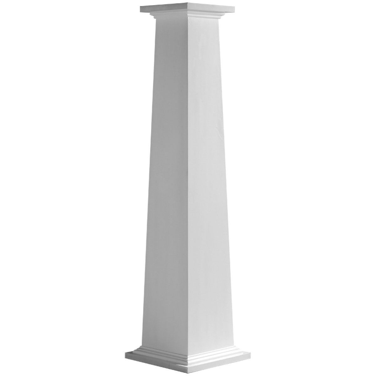 Ekena Millwork 12" Bottom Width to 8" Top Width x 5'H Craftsman Classic ...