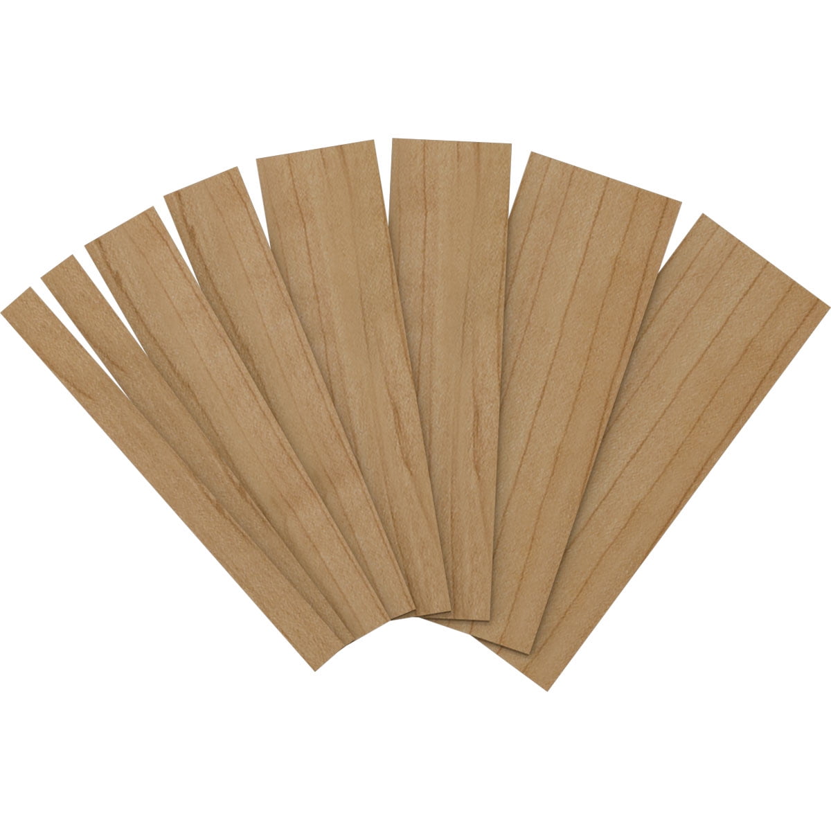 Ekena Millwork 12"L x 1/4"T Adjustable Wood Slat Wall Panel Sample Kit ...