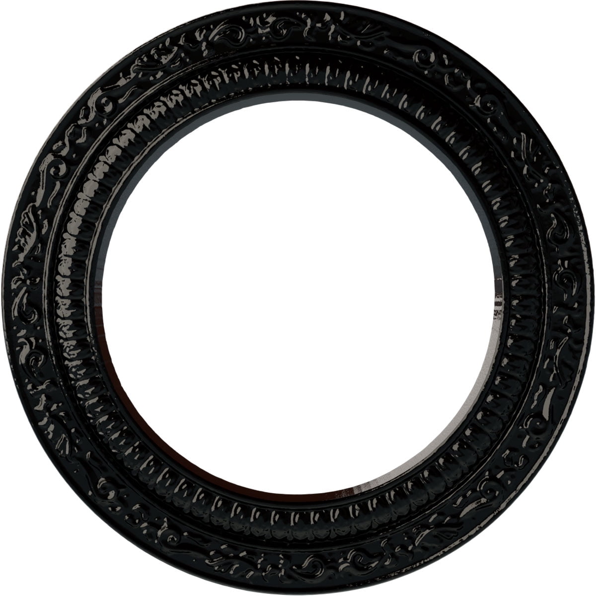 Ekena Millwork 12"OD x 8"ID x 1/2"P Andrea Ceiling Medallion (Fits ...