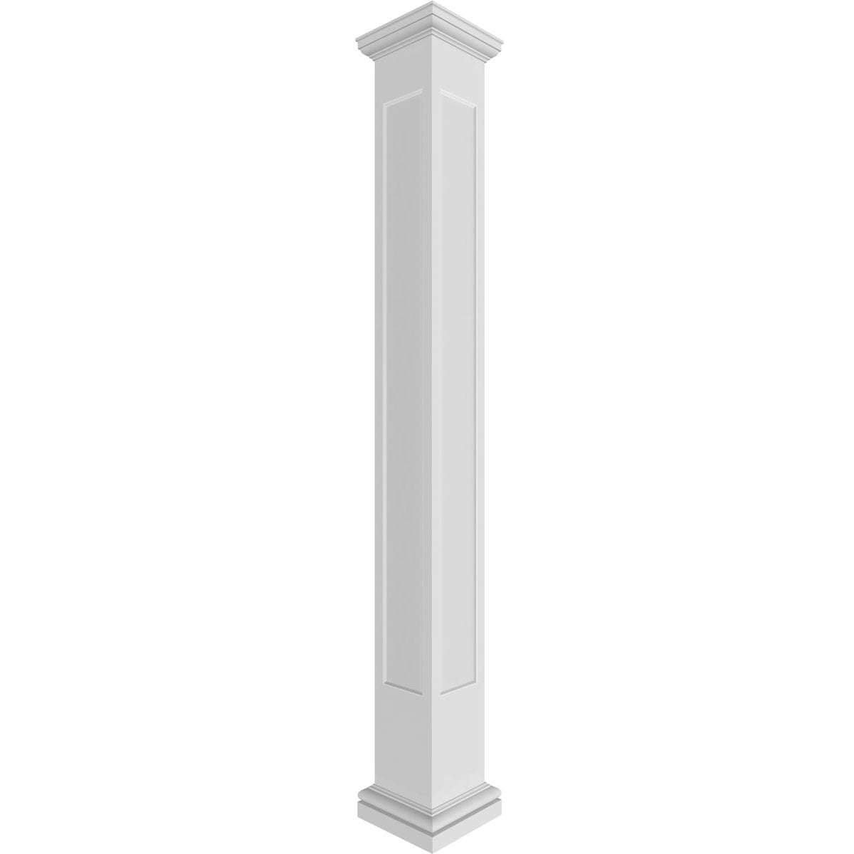 Ekena Millwork 12"W x 10'H Craftsman Classic Square Non-Tapered ...