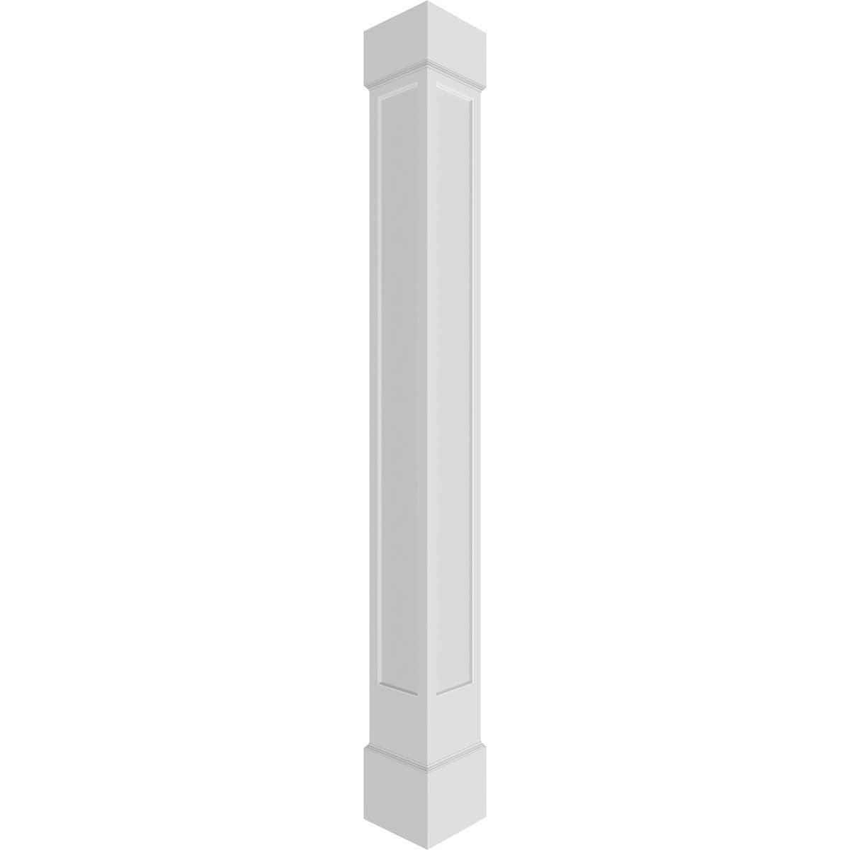 Ekena Millwork 12"W x 9'H Craftsman Classic Square Non-Tapered Recessed ...