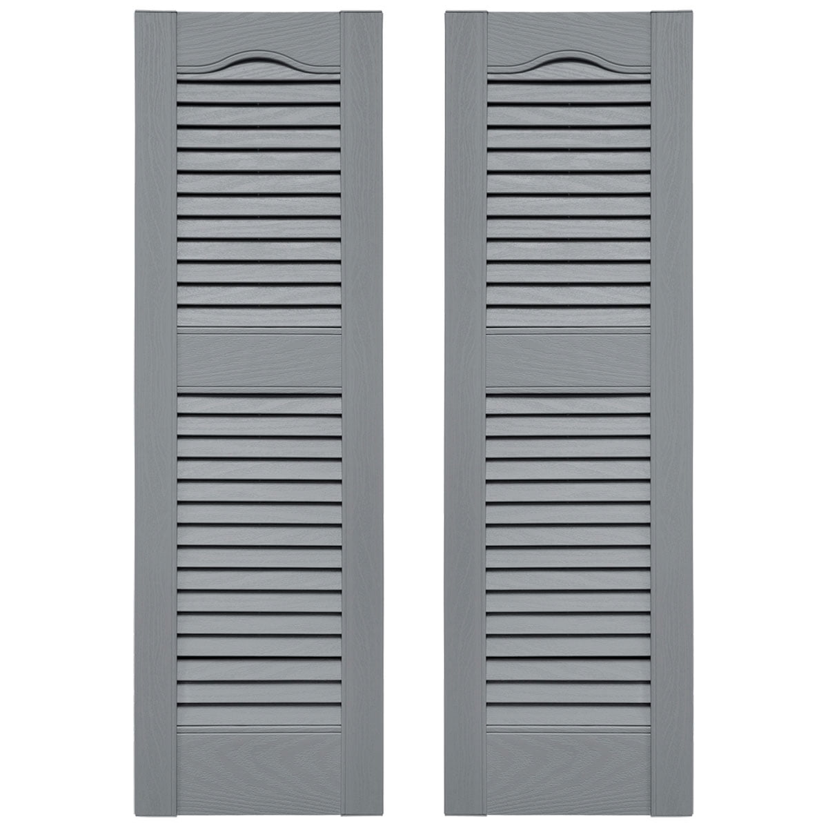 Ekena Millwork 12 in. W x 25 in. H Builders Edge, Standard Cathedral ...