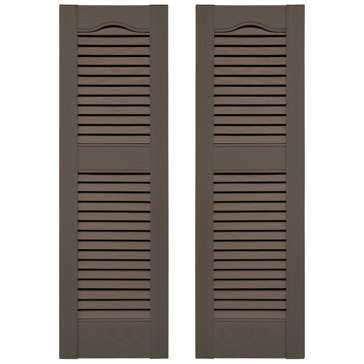 Ekena Millwork 12 in. W x 39 in. H Builders Edge, Standard Cathedral ...