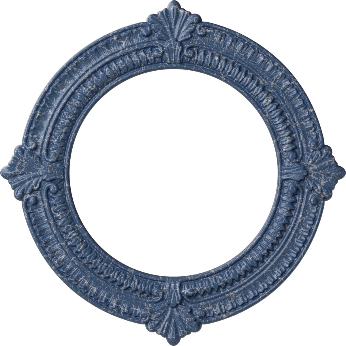 Ekena Millwork 13 1/8"OD x 8"ID x 5/8"P Benson Ceiling Medallion (Fits ...