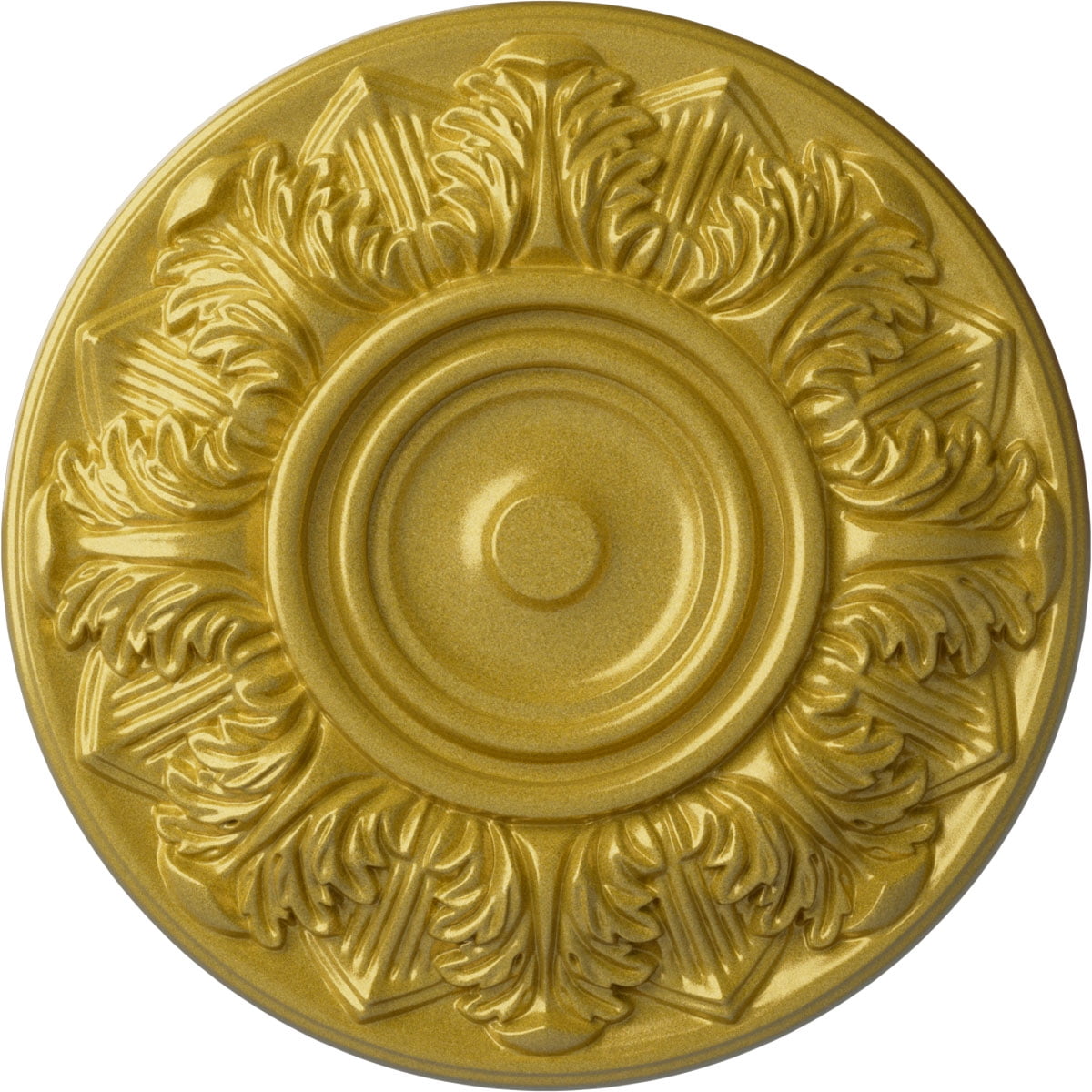 Ekena Millwork 13"OD x 1 3/8"P Whitman Ceiling Medallion (For Canopies ...