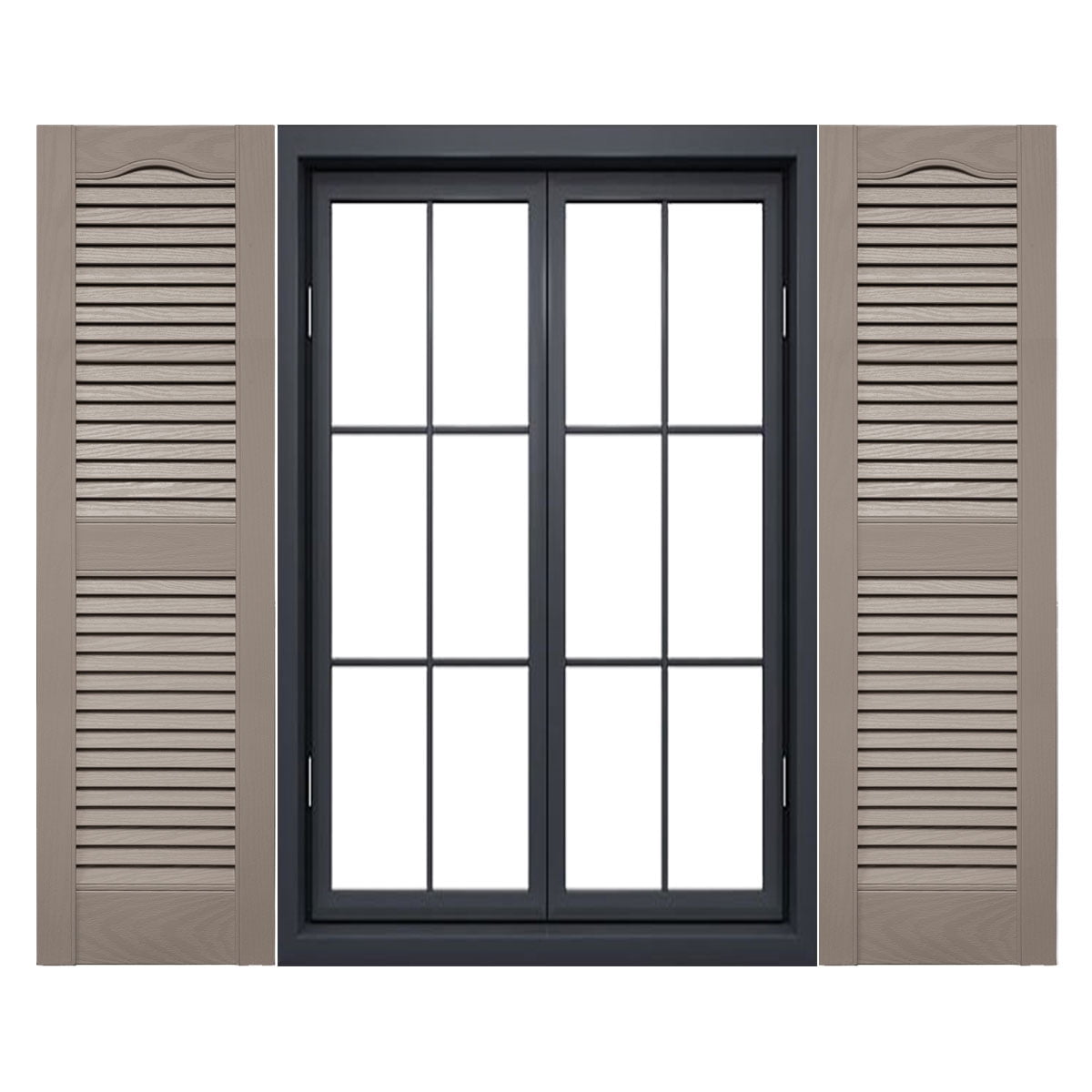 Ekena Millwork 14.5 in. W x 52 in. H Builders Edge, Standard Cathedral ...