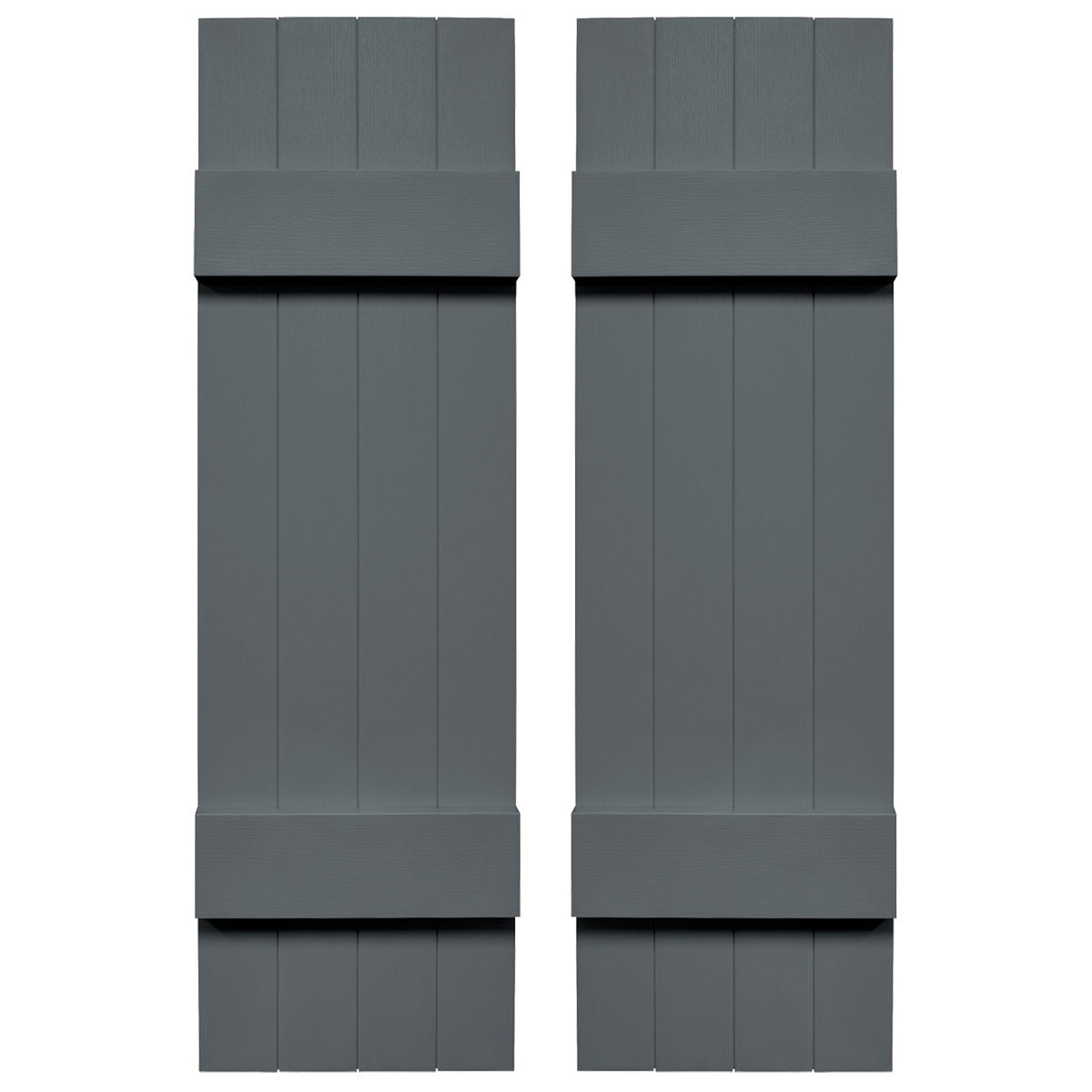 Ekena Millwork 14 in. W x 41 in. H Builders Edge, TailorMade Four Board ...