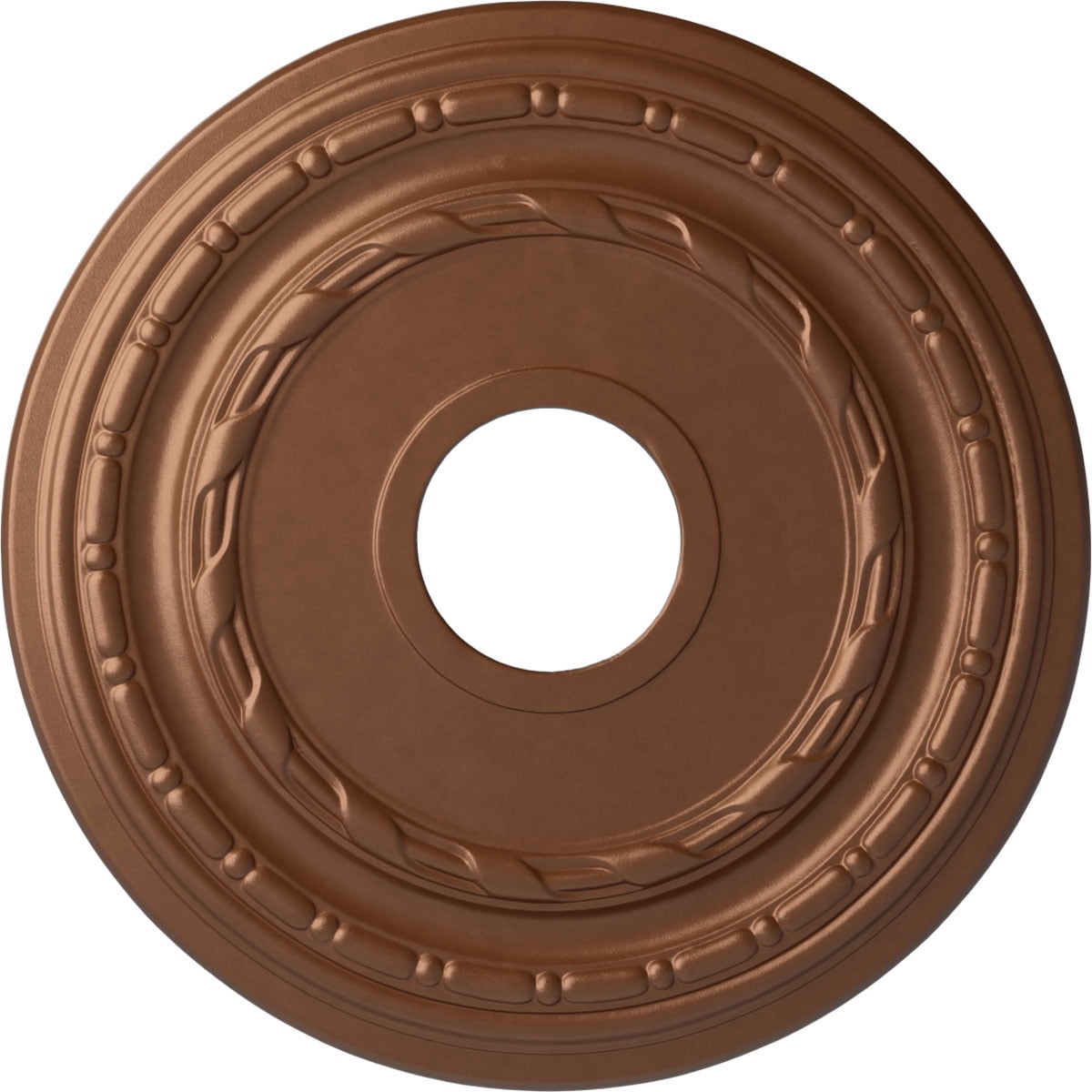 Ekena Millwork 15 3/8"OD x 3 5/8"ID x 1"P Dublin Ceiling Medallion ...