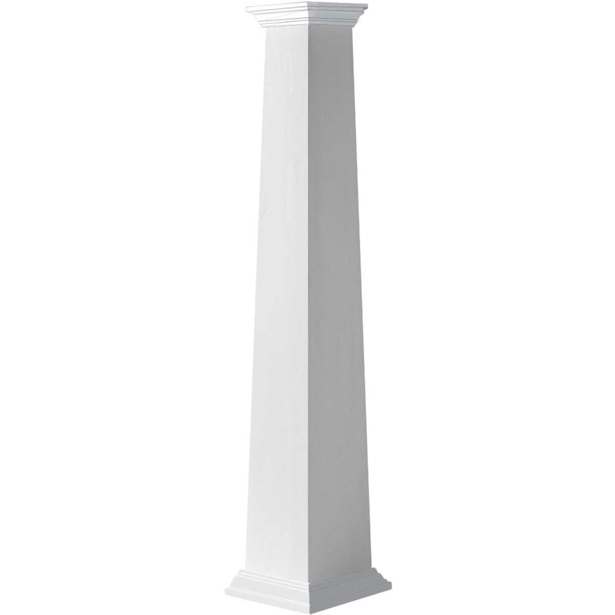 Ekena Millwork 16" Bottom Width to 12" Top Width x 8'H Craftsman ...