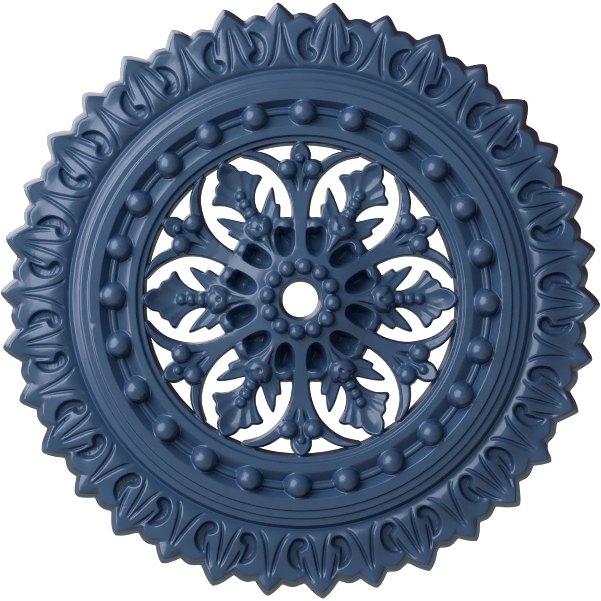 Ekena Millwork 18 1/2"OD x 7/8"ID x 1 1/2"P Sellek Ceiling Medallion ...