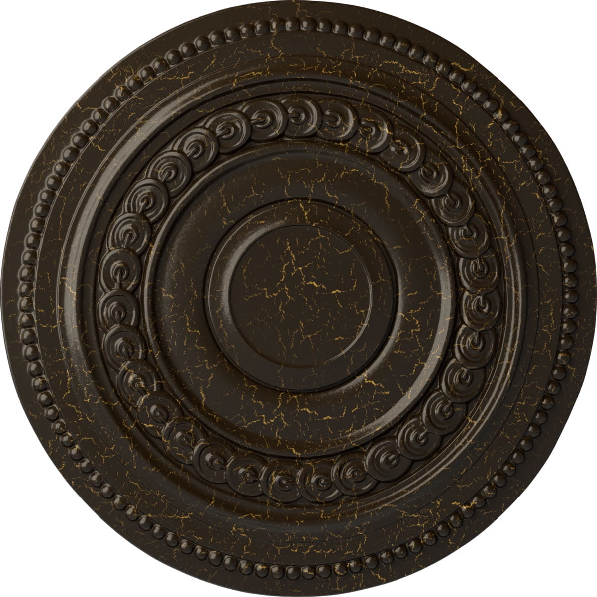 Ekena Millwork 18"OD x 1 1/4"P Oldham Ceiling Medallion (Fits Canopies ...