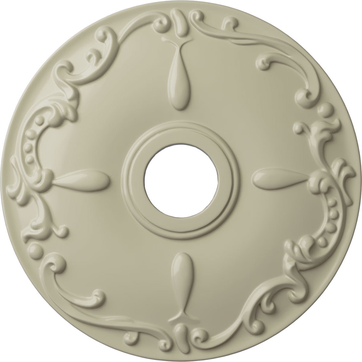 Ekena Millwork 18"OD x 3 1/2"ID x 1 1/4"P Kent Ceiling Medallion (Fits ...
