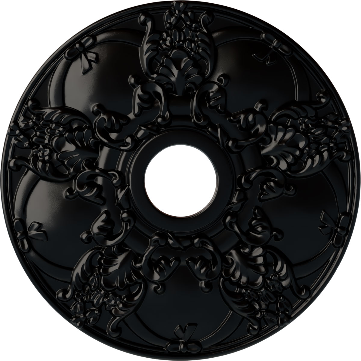 Ekena Millwork 18"OD x 3 1/2"ID x 1 3/8"P Norwich Ceiling Medallion ...