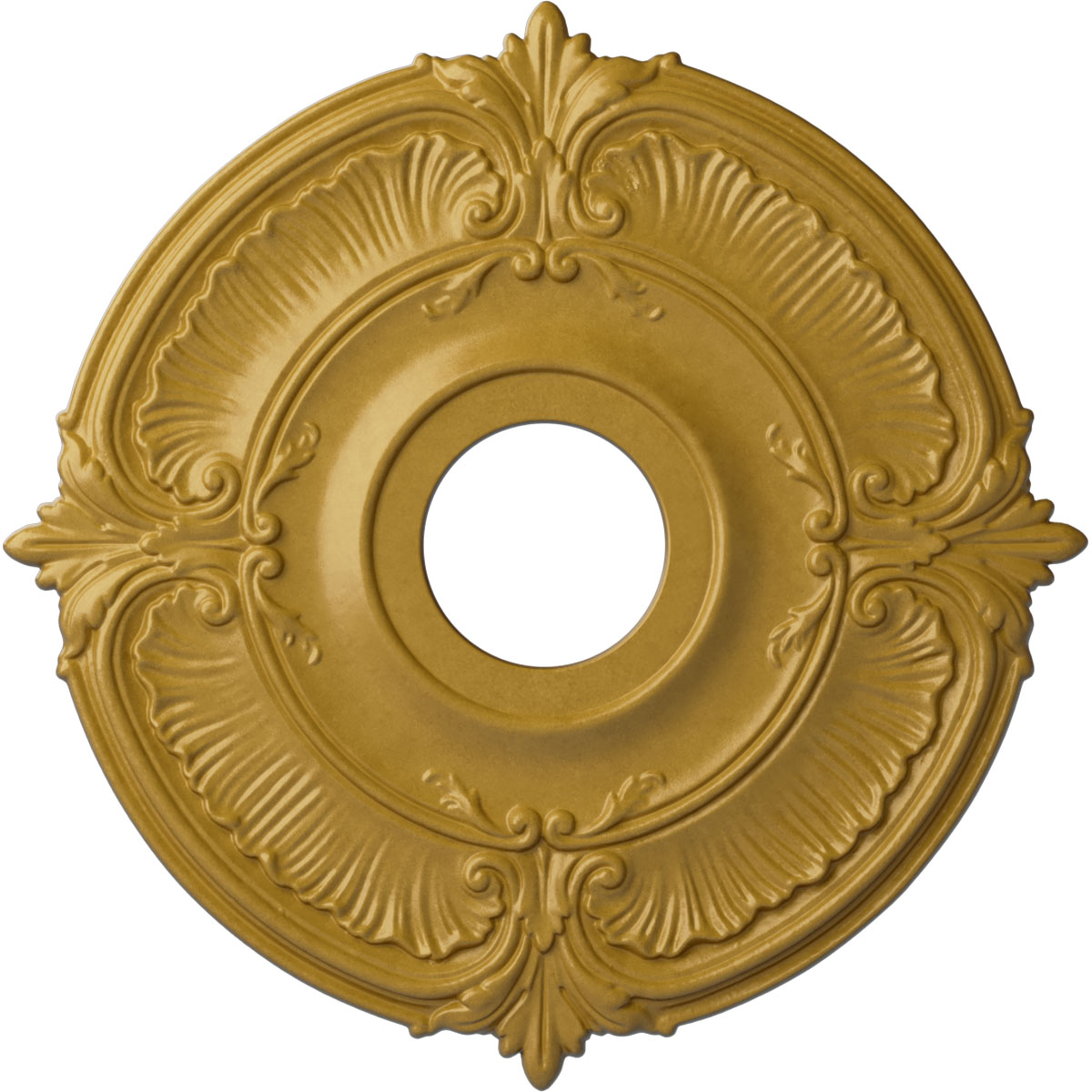 Ekena Millwork 18"OD x 4"ID x 5/8"P Attica Ceiling Medallion (Fits ...