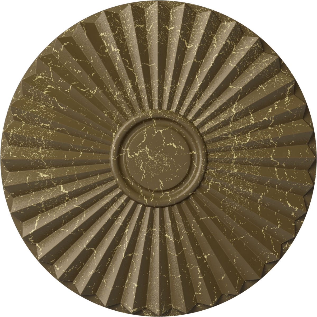 Ekena Millwork 19 3/4"OD x 1 3/8"P Shakuras Ceiling Medallion (For ...