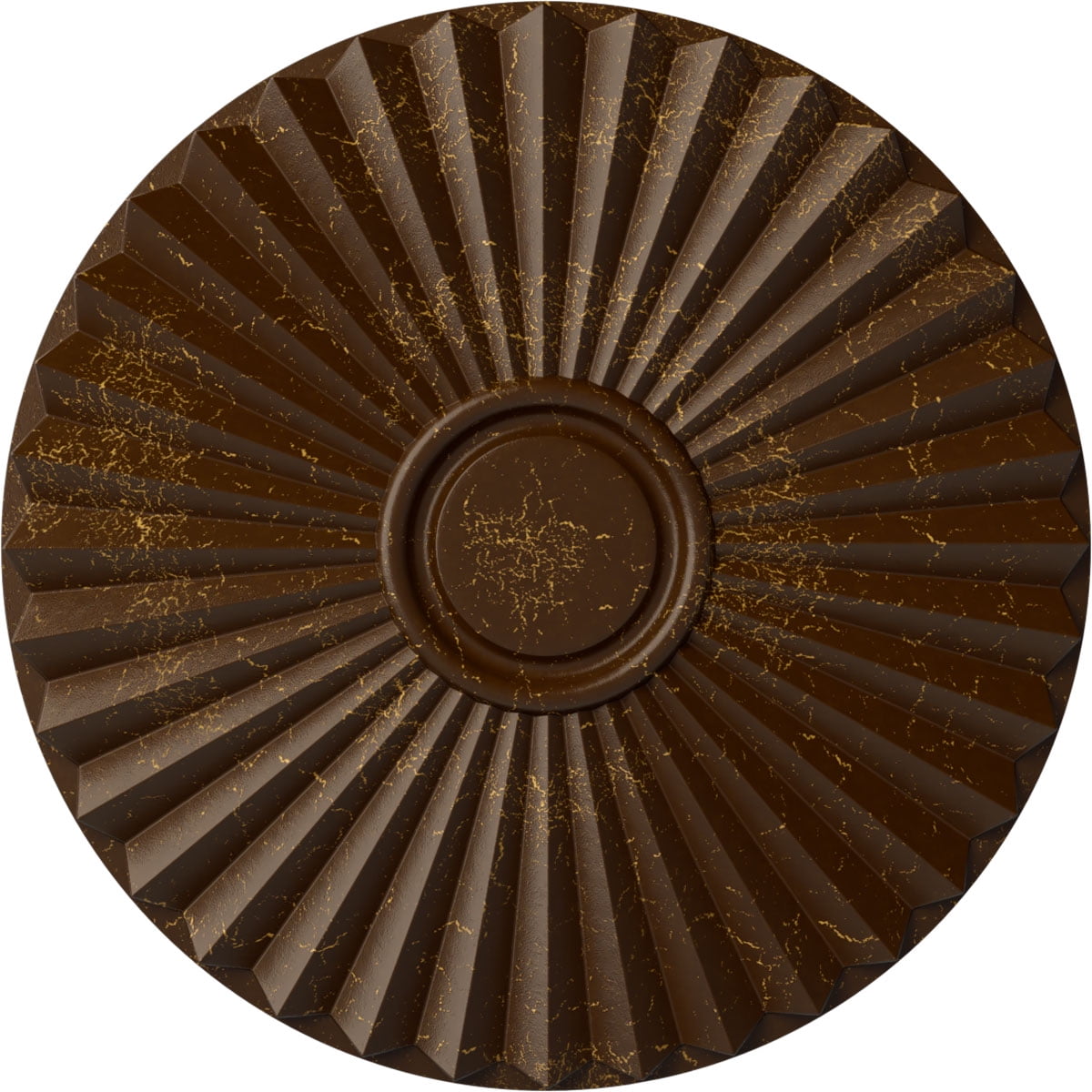 Ekena Millwork 19 3/4"OD x 1 3/8"P Shakuras Ceiling Medallion (For ...