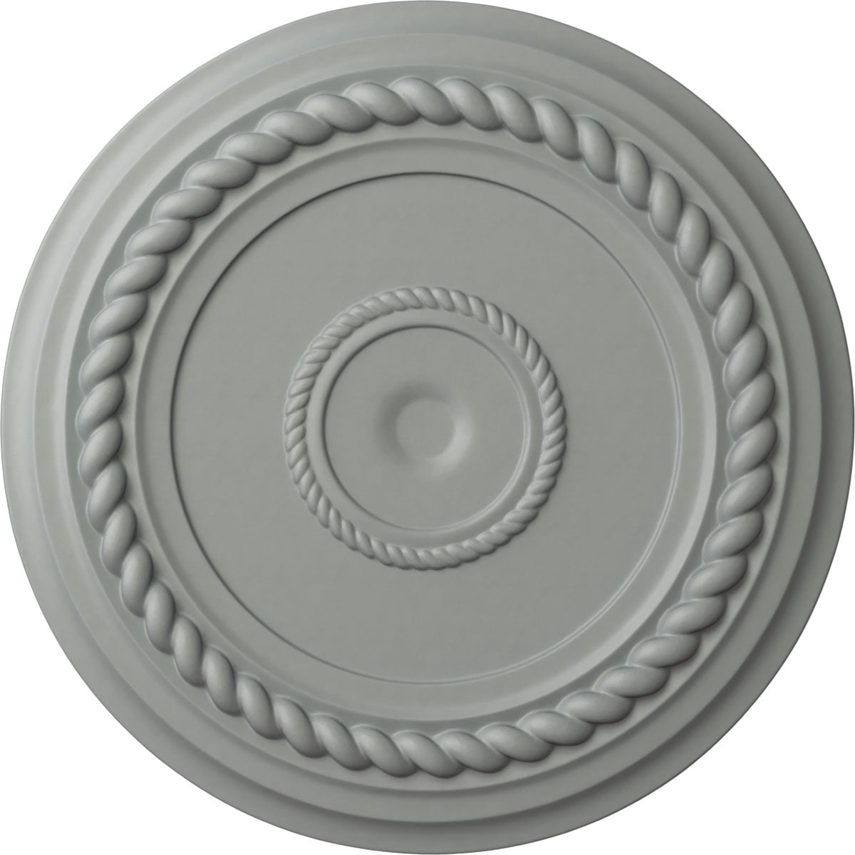 Ekena Millwork 19 5/8"OD x 1 1/2"P Alexandria Rope Ceiling Medallion ...