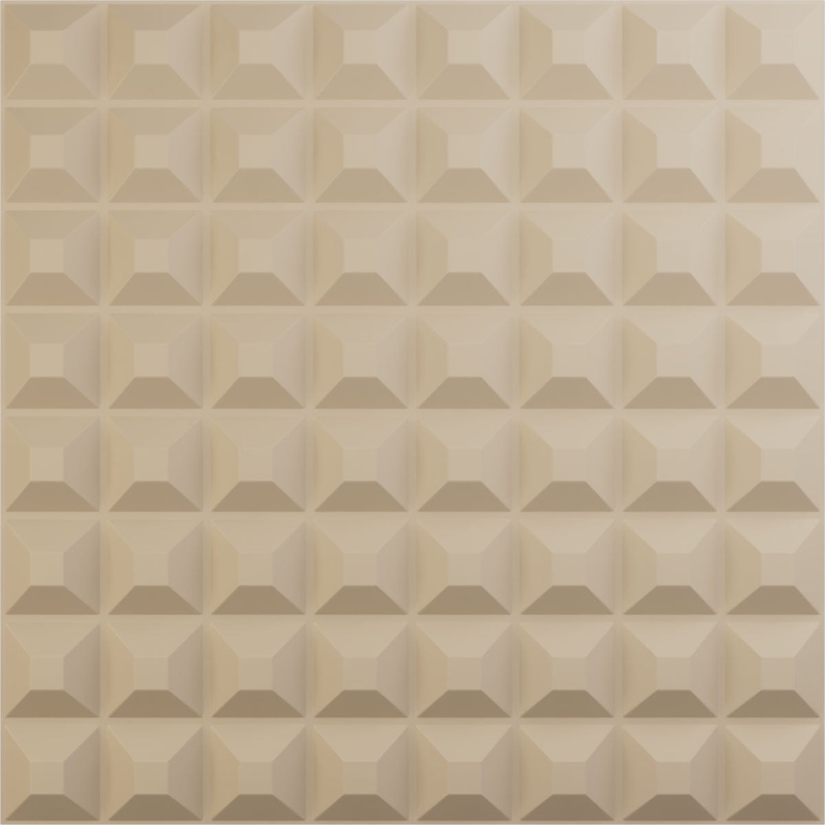 Ekena Millwork 19 5/8"W x 19 5/8"H Bradford EnduraWall Decorative 3D ...
