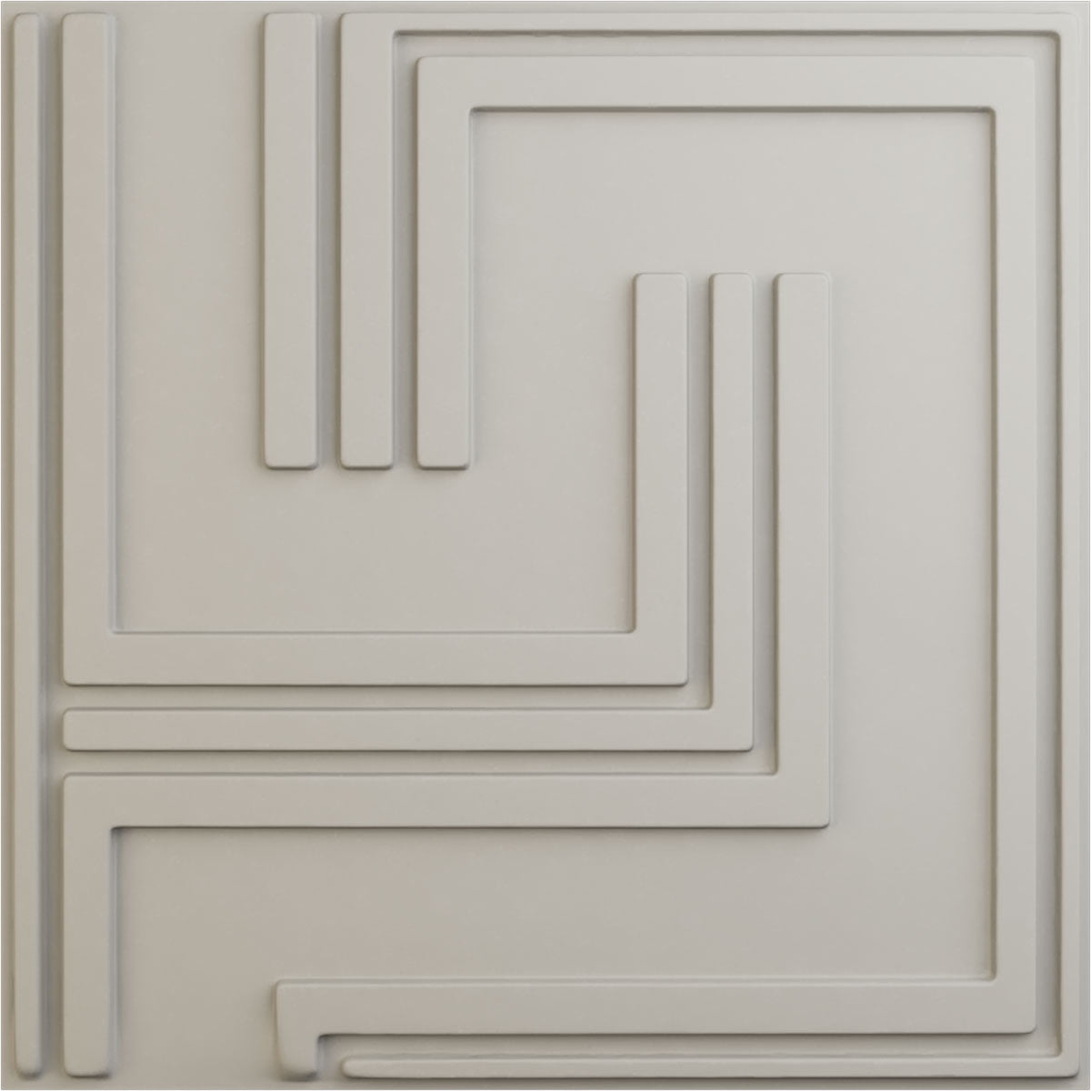Ekena Millwork 19 5/8"W x 19 5/8"H Geometric EnduraWall Decorative 3D ...
