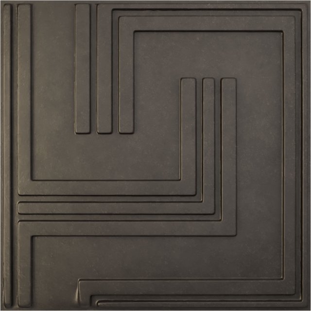 Ekena Millwork 19 5/8"W x 19 5/8"H Geometric EnduraWall Decorative 3D ...