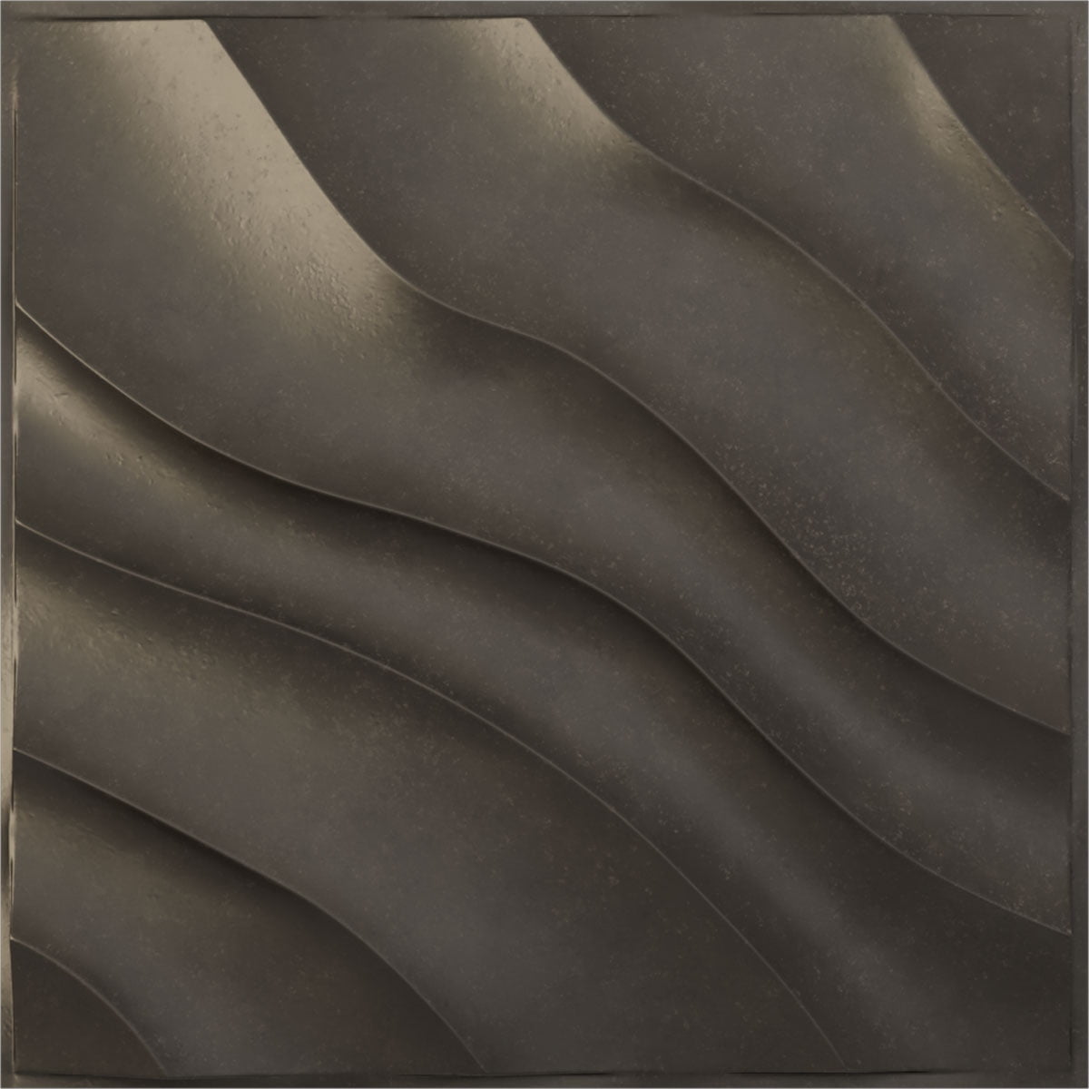 Ekena Millwork 19 5/8"W x 19 5/8"H Modern Wave EnduraWall Decorative 3D ...