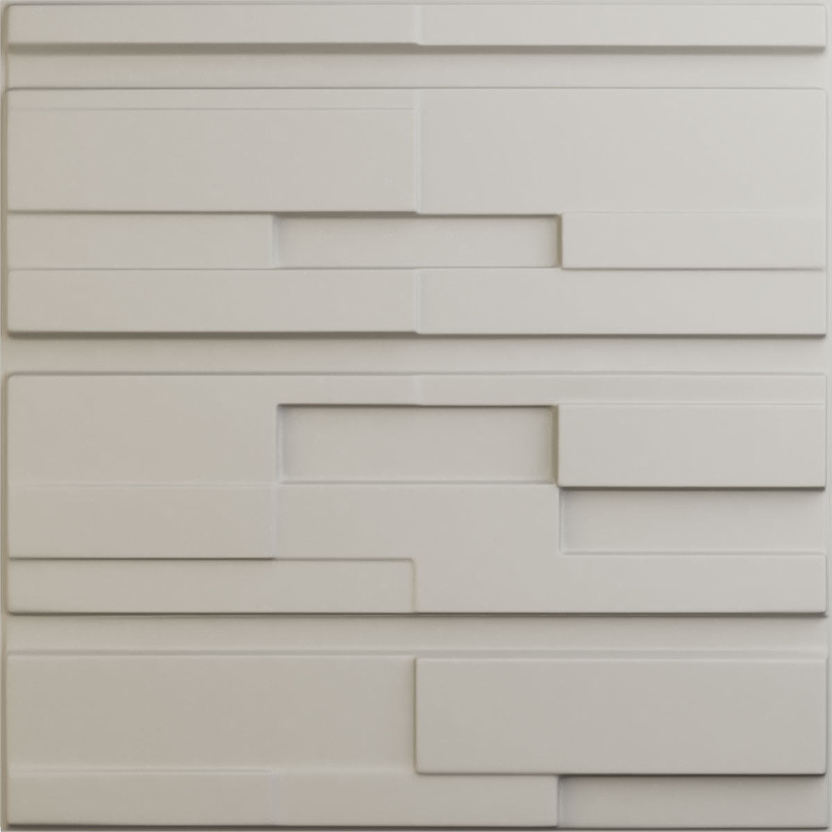 Ekena Millwork 19 5/8"W x 19 5/8"H Offset Brick EnduraWall Decorative ...