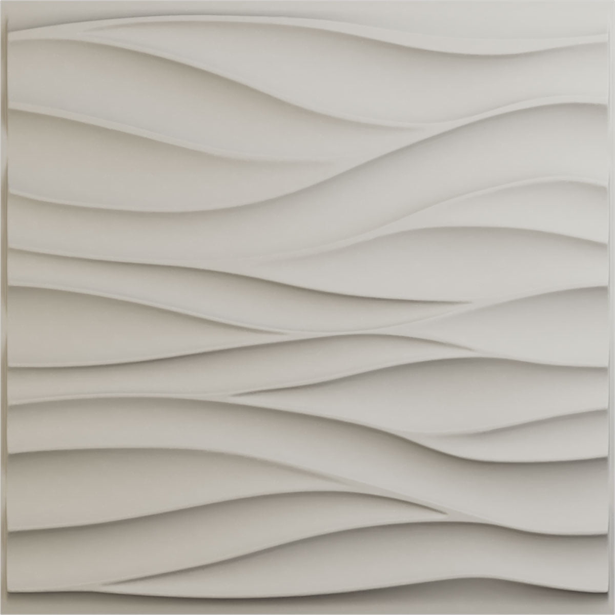 Ekena Millwork 19 5/8"W x 19 5/8"H Ripple EnduraWall Decorative 3D Wall ...