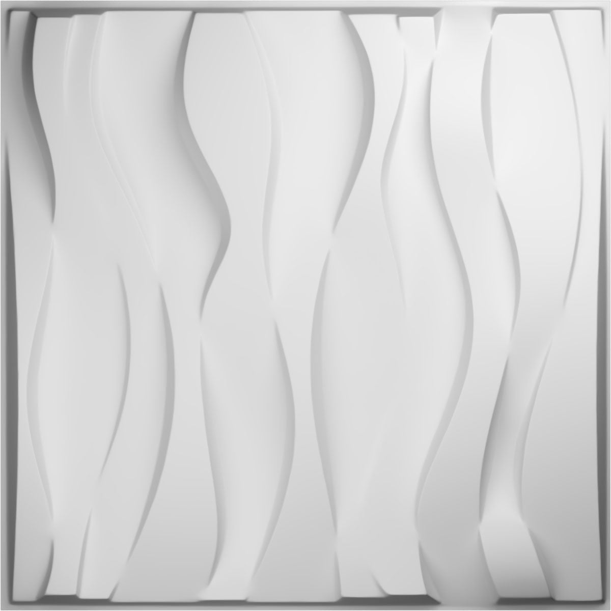 Ekena Millwork 19 5/8"W x 19 5/8"H Riverbank EnduraWall Decorative 3D ...