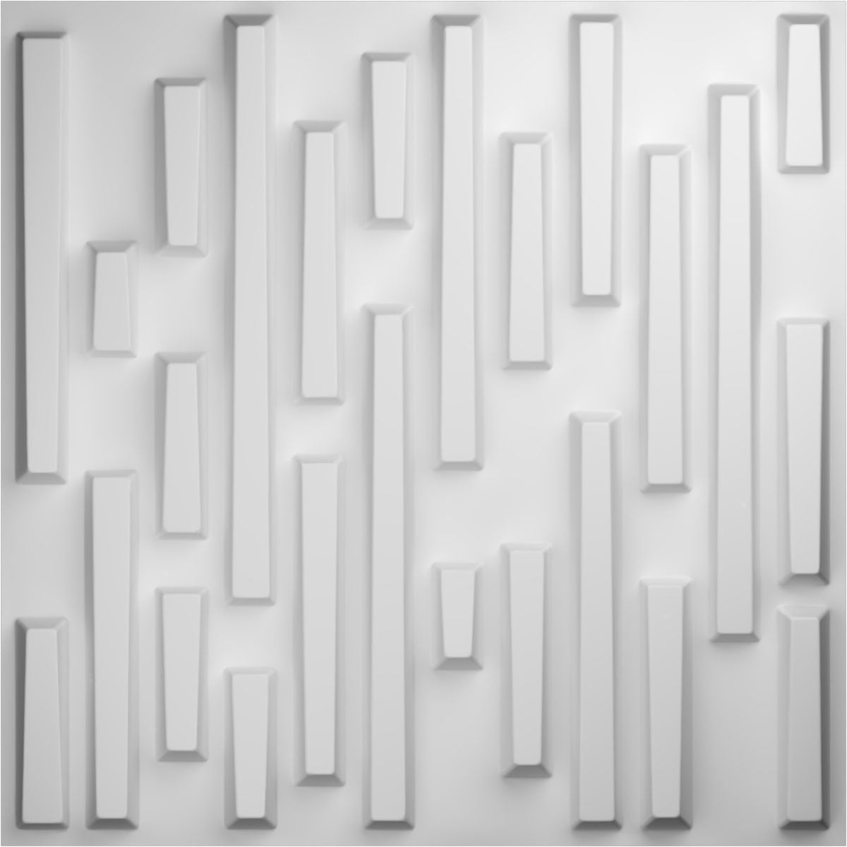 Ekena Millwork 19 5/8"W x 19 5/8"H Staggered Brick EnduraWall ...