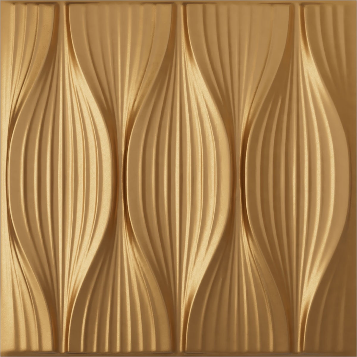 Ekena Millwork 19 5/8"W x 19 5/8"H Willow EnduraWall Decorative 3D Wall ...