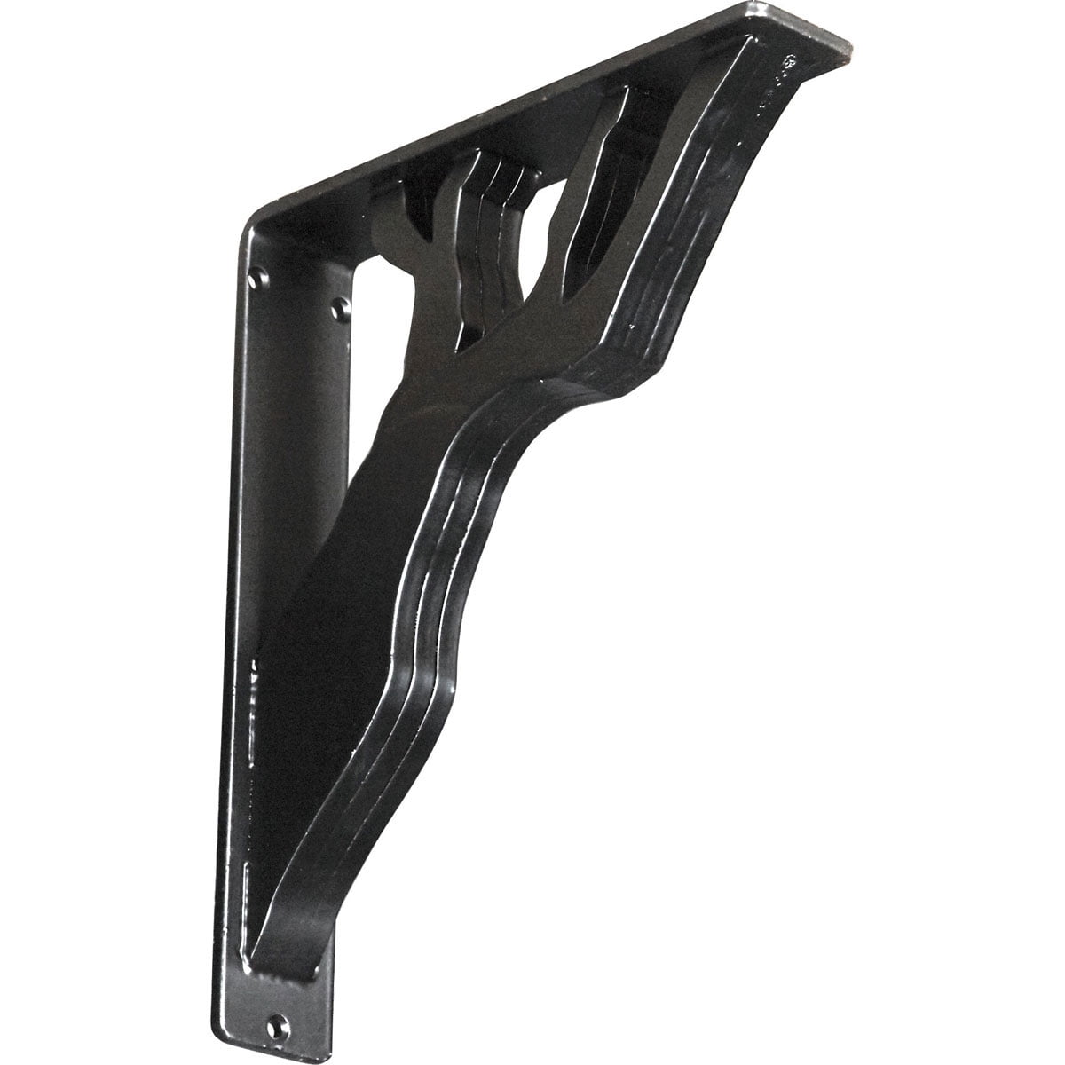 Ekena Millwork 2"W x 10"D x 12"H Damon Wrought Iron Bracket, (Triple ...