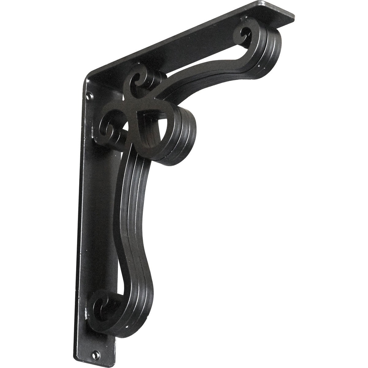 Ekena Millwork 2"W x 10"D x 12"H Orleans Wrought Iron Bracket, (Triple ...