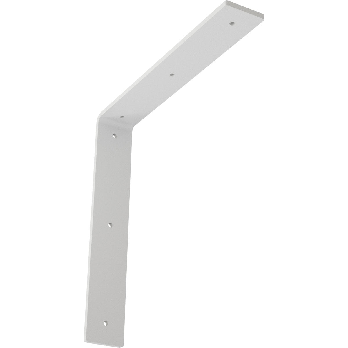 Ekena Millwork 2"W x 12"D x 12"H Hamilton Steel Bracket, White Primer ...
