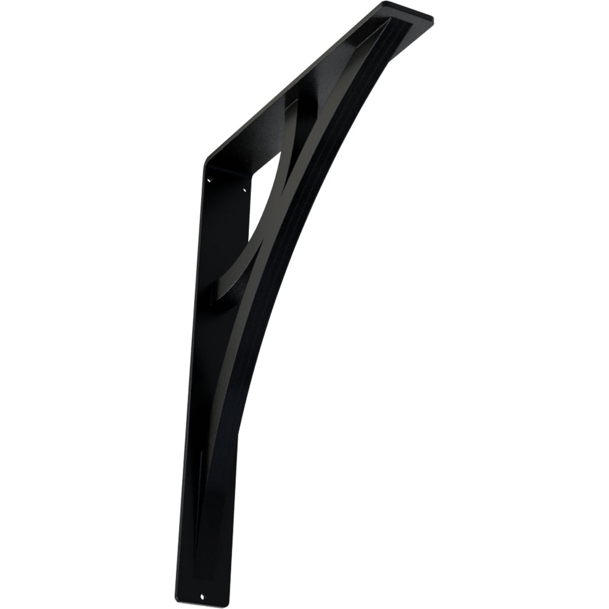 Ekena Millwork 2"W x 12"D x 15"H Galveston Wrought Iron Bracket ...
