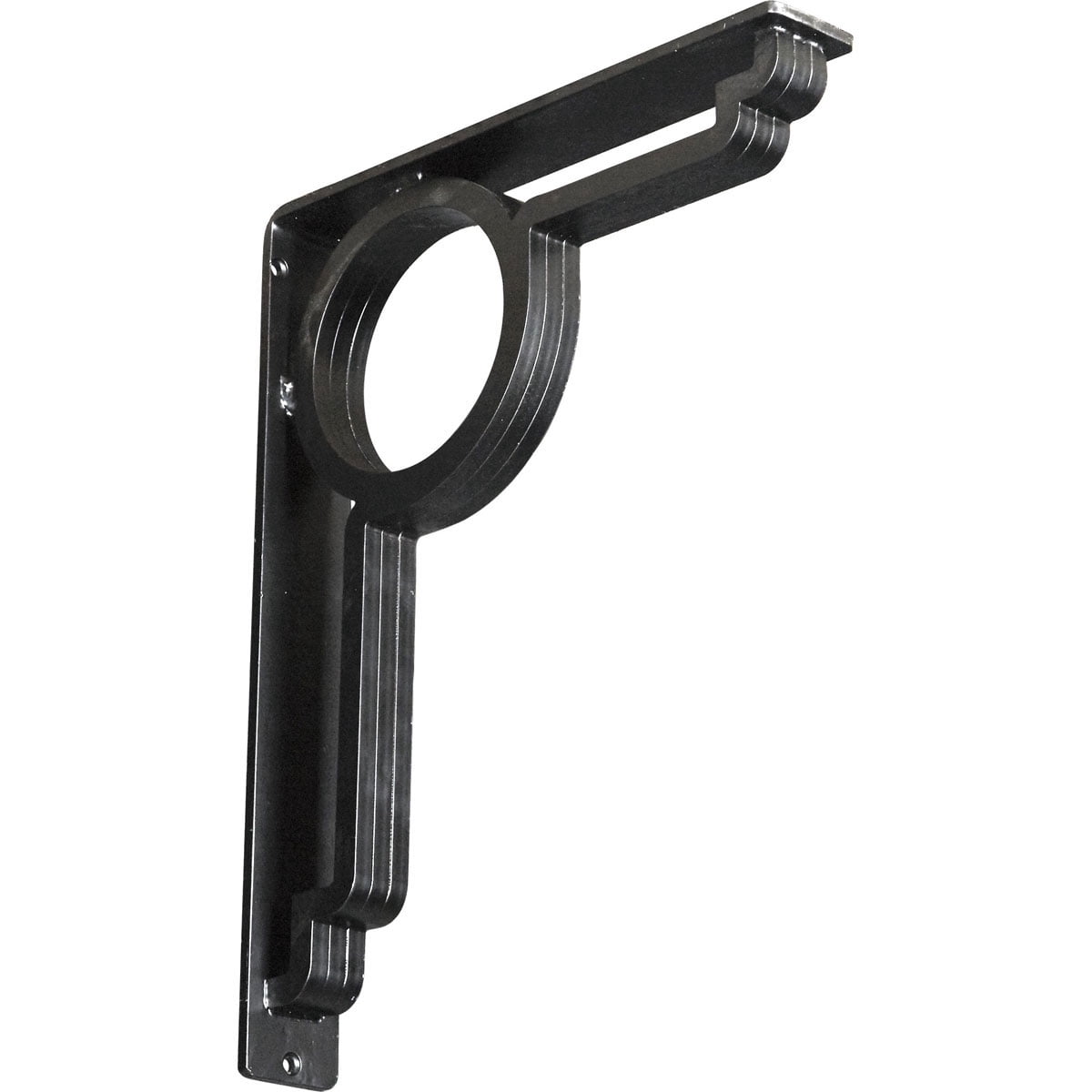 Ekena Millwork 2"W x 12"D x 15"H Maria Wrought Iron Bracket, (Triple ...