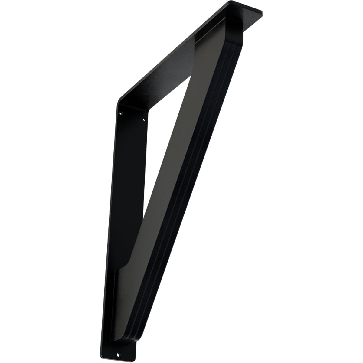 Ekena Millwork 2"W x 12"D x 15"H Traditional Wrought Iron Bracket ...