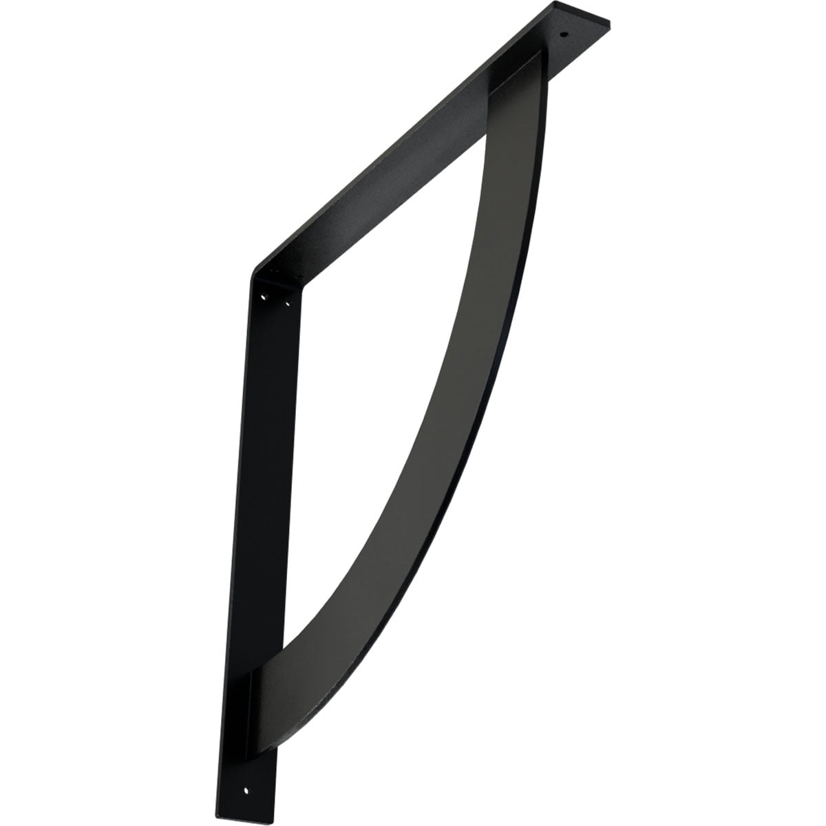 Ekena Millwork 2"W x 20"D x 20"H Bulwark Steel Bracket, Powder Coated ...