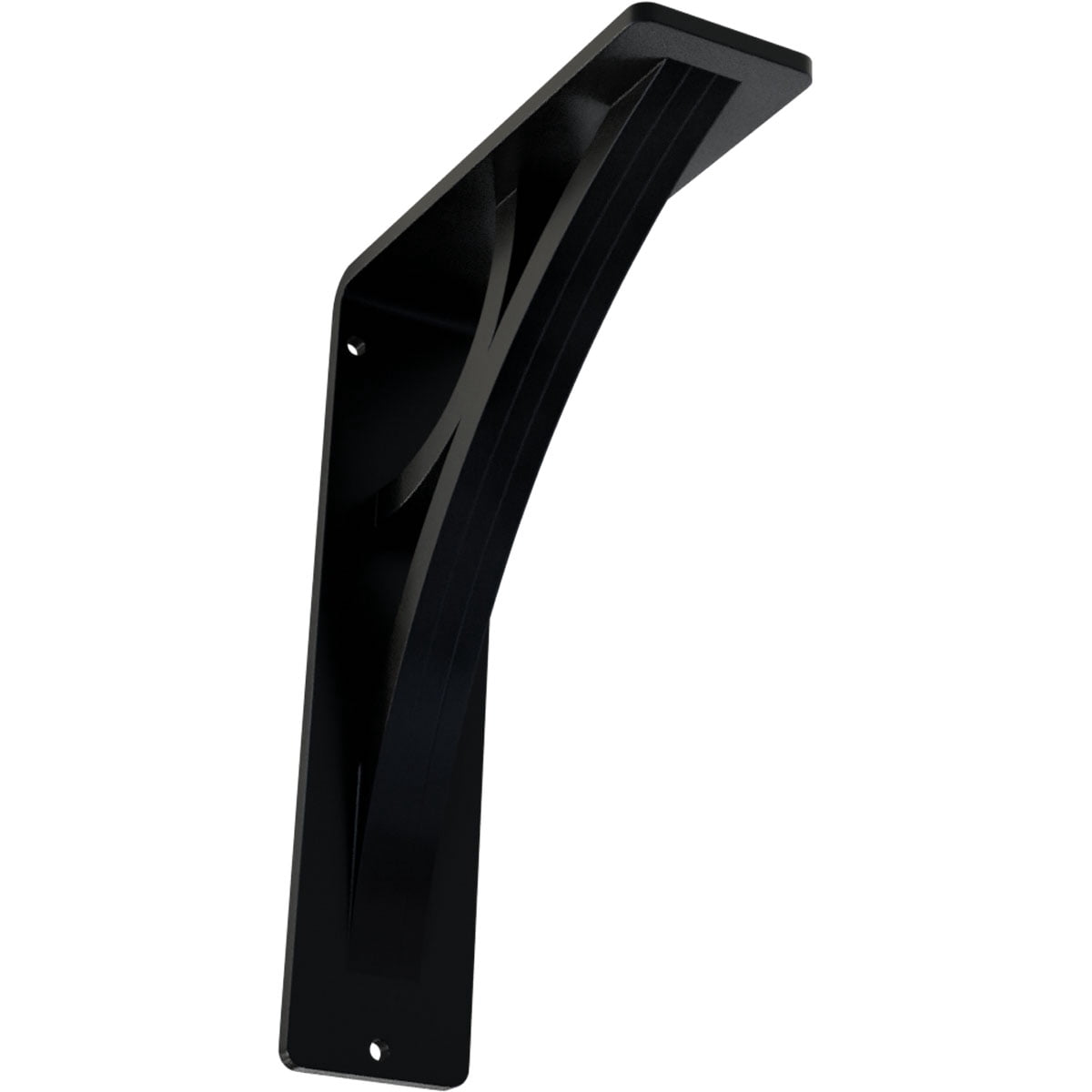 Ekena Millwork 2"W x 5 1/2"D x 8"H Galveston Wrought Iron Bracket ...