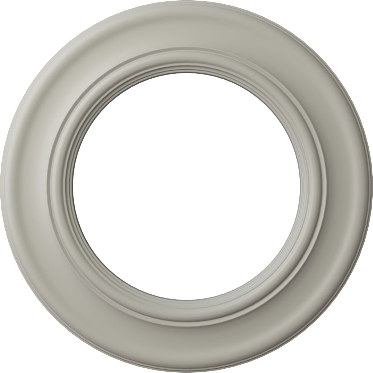 Ekena Millwork 20 7/8"OD x 12 7/8"ID x 1"P Holmdel Ceiling Medallion ...