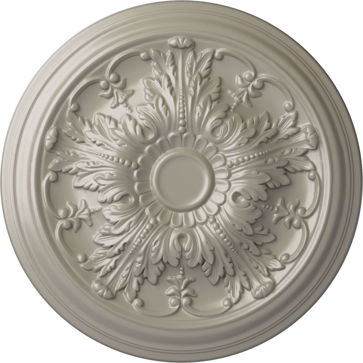 Ekena Millwork 20"OD x 1 1/2"P Damon Ceiling Medallion (Fits Canopies ...