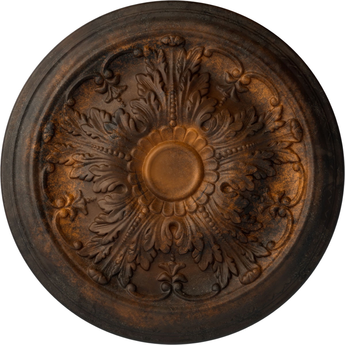 Ekena Millwork 20"OD x 1 1/2"P Damon Ceiling Medallion (Fits Canopies ...