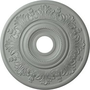 10"OD x 3 1/2"ID x 3/4"P Baltimore Thermoformed PVC Ceiling Medallion ...