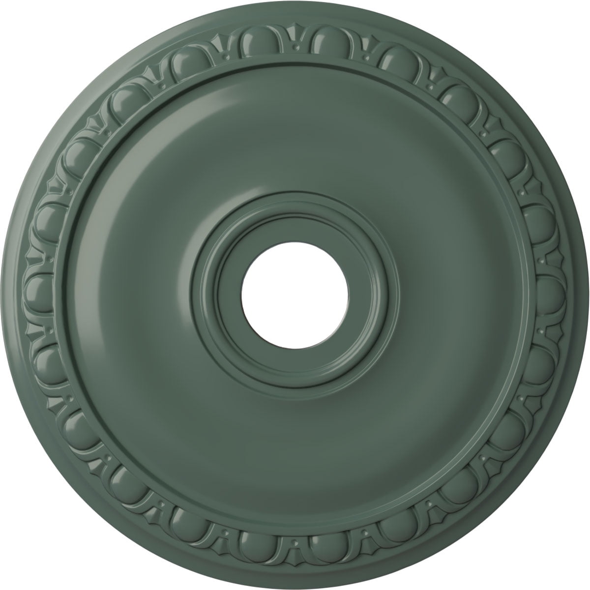 Ekena Millwork 20"OD x 3 5/8"ID x 1"P Jackson Ceiling Medallion (Fits ...
