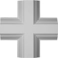 Ekena Millwork 20"W x 4"P x 20"L Inner Cross Intersection for 8" Deluxe ...