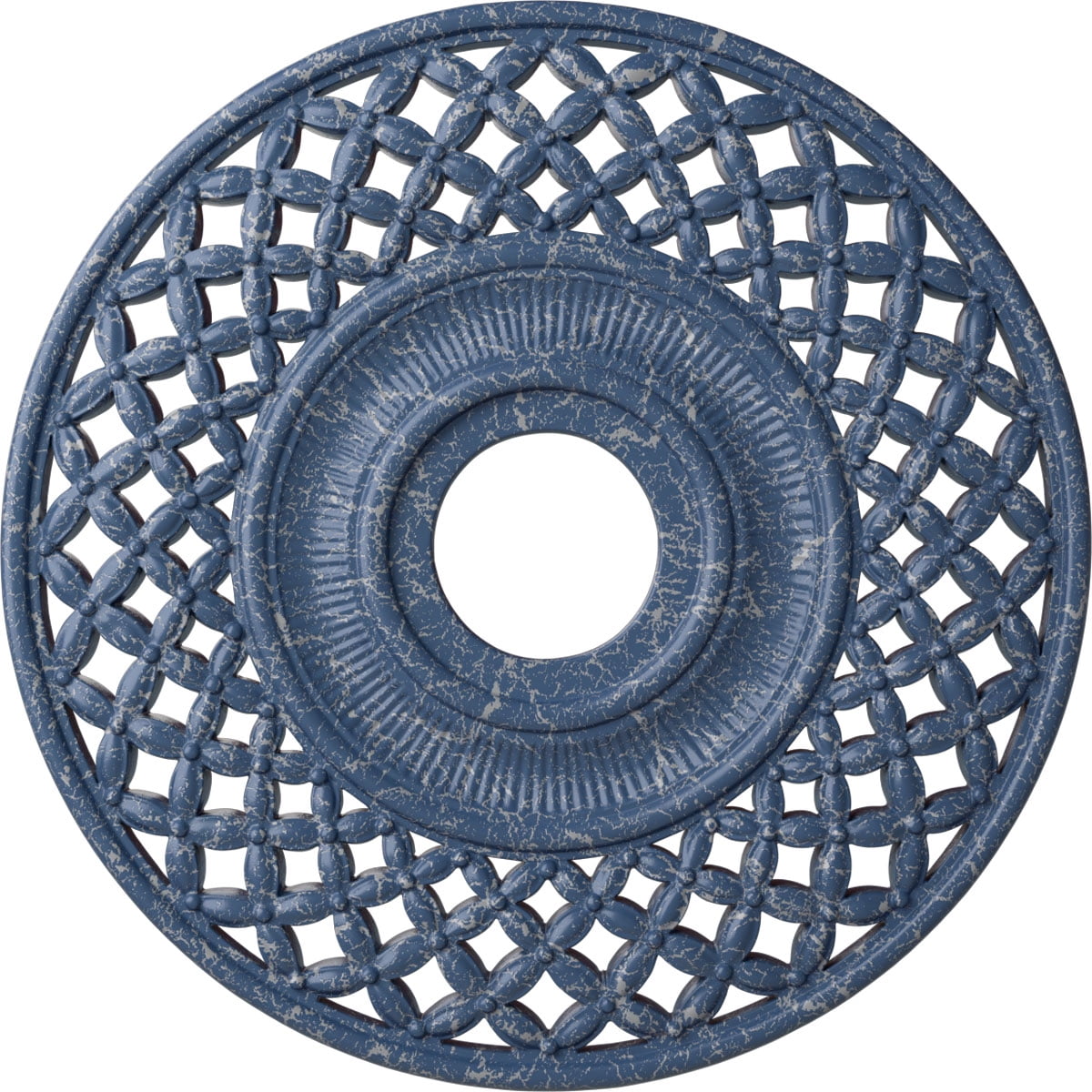 Ekena Millwork 22 1/4"OD x 4 3/4"ID x 1 1/4"P Robin Ceiling Medallion ...